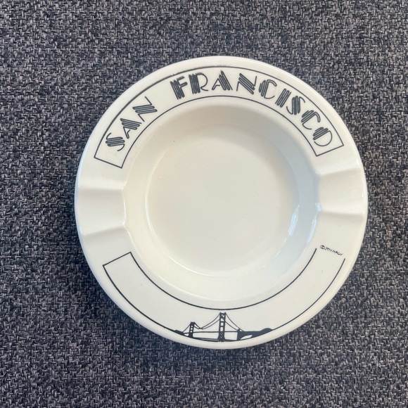 Joy Nagy | Other | 978 San Francisco Art Deco Ashtray Joy Nagy | Poshmark